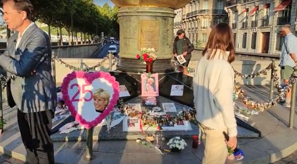 Fãs relembram princesa Diana em Paris no aniversário de 25 anos de sua ...